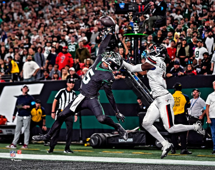 Garrett Wilson One-Handed Touchdown Catch New York Jets 8" x 10" Football Photo | NFL Sports ...