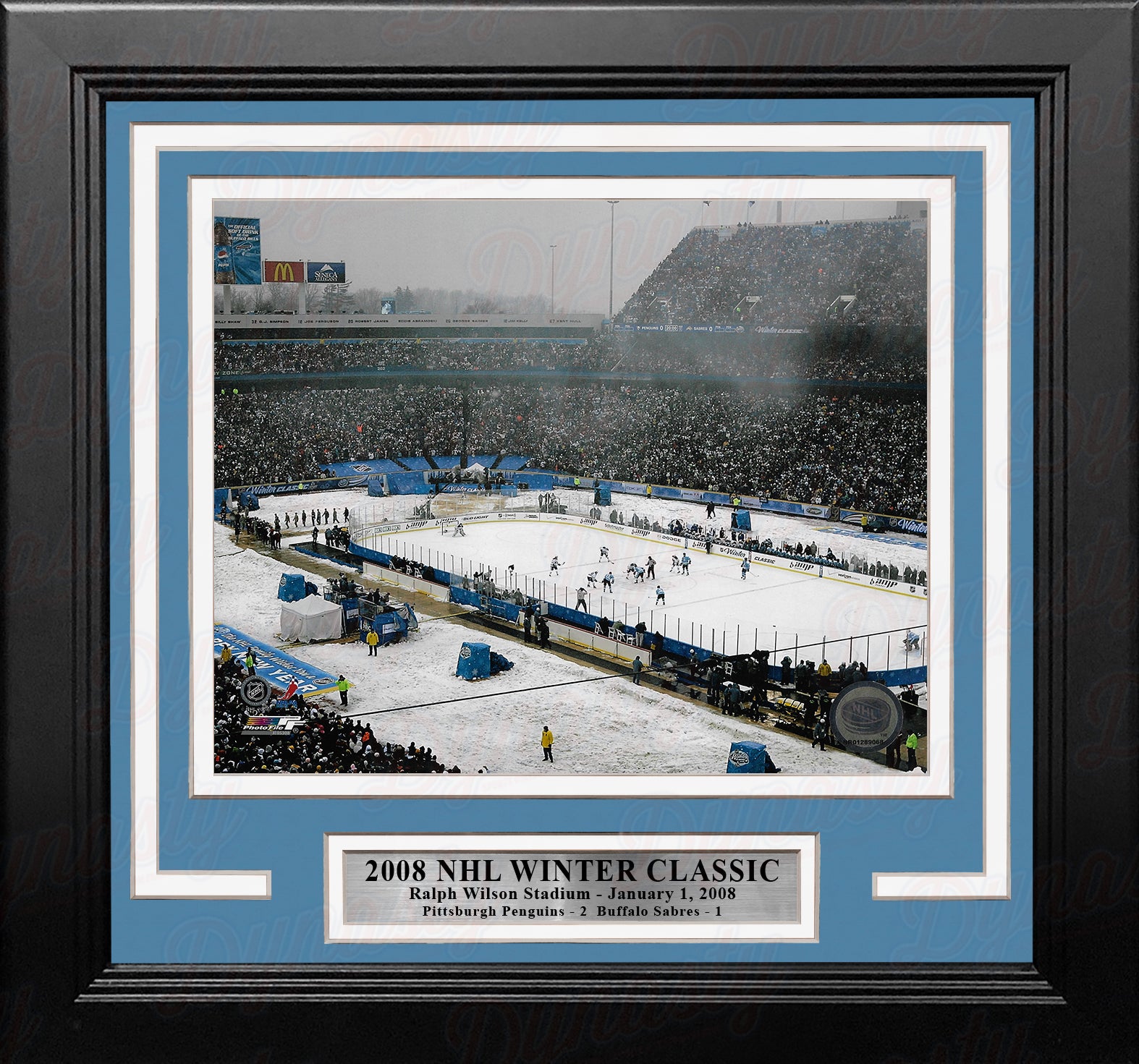 Ralph Wilson Stadium 2008 Winter Classic 8" x 10" Framed Hockey Photo ...