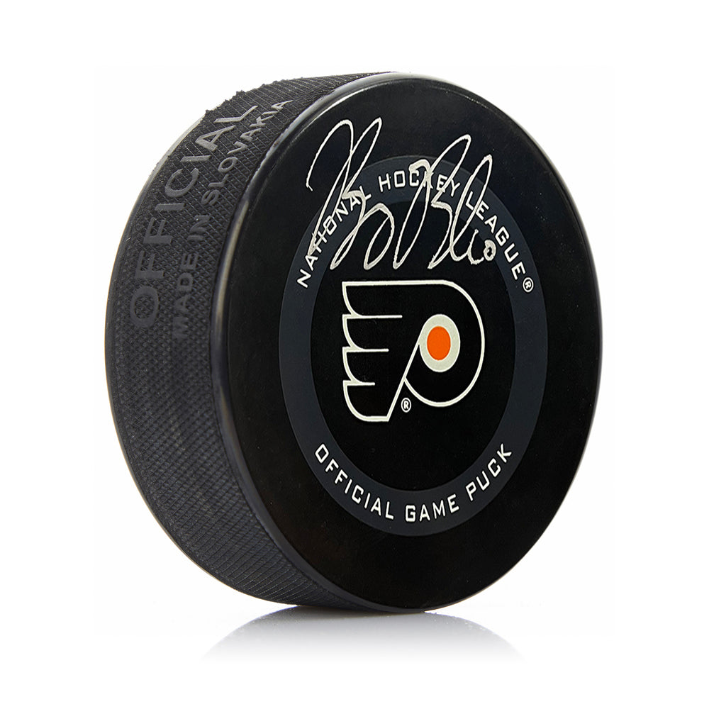 Bobby Brink Autographed Philadelphia Flyers 2021 Hockey Game Model Puck ...