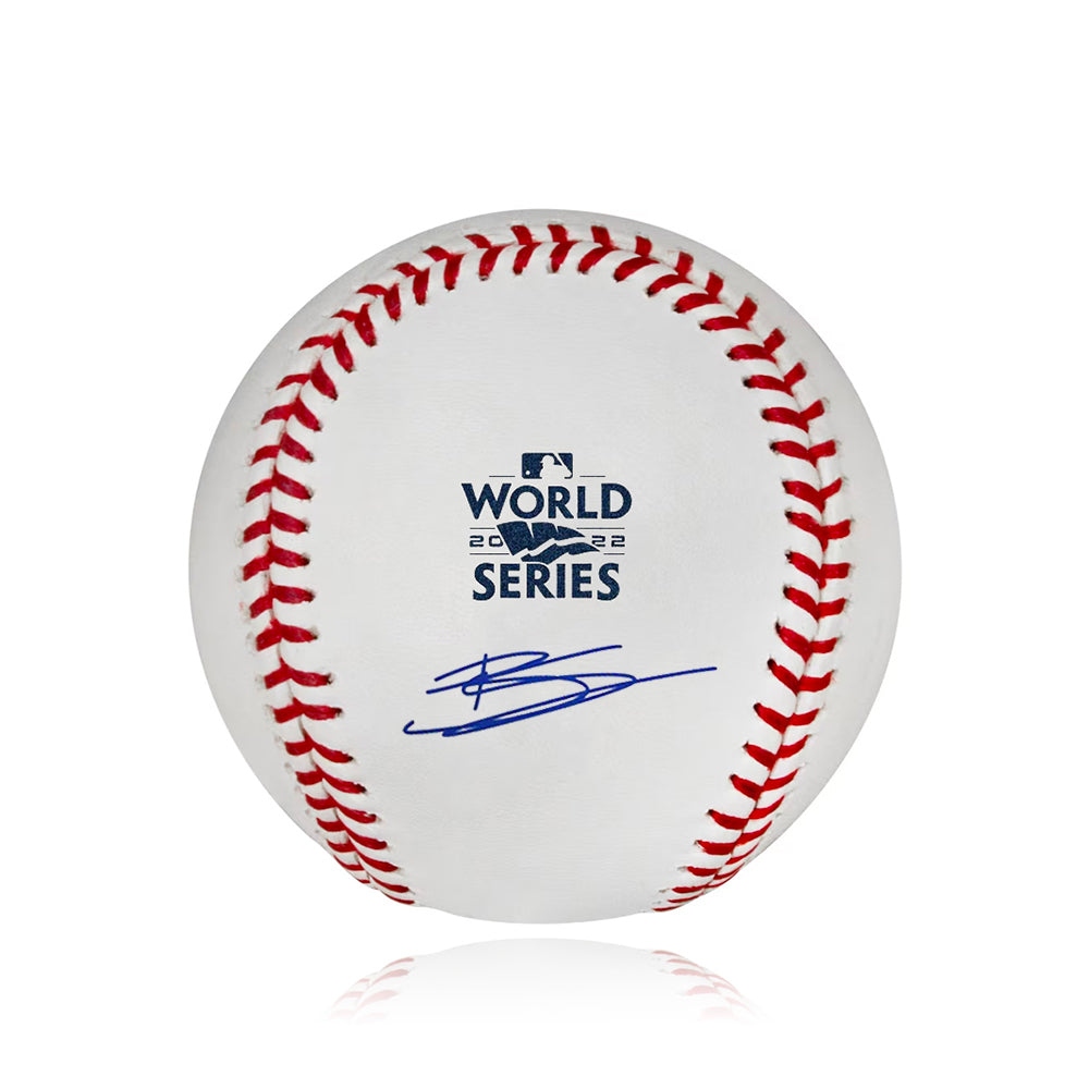 Bryson Stott Philadelphia Phillies Autographed 2022 World Series ...