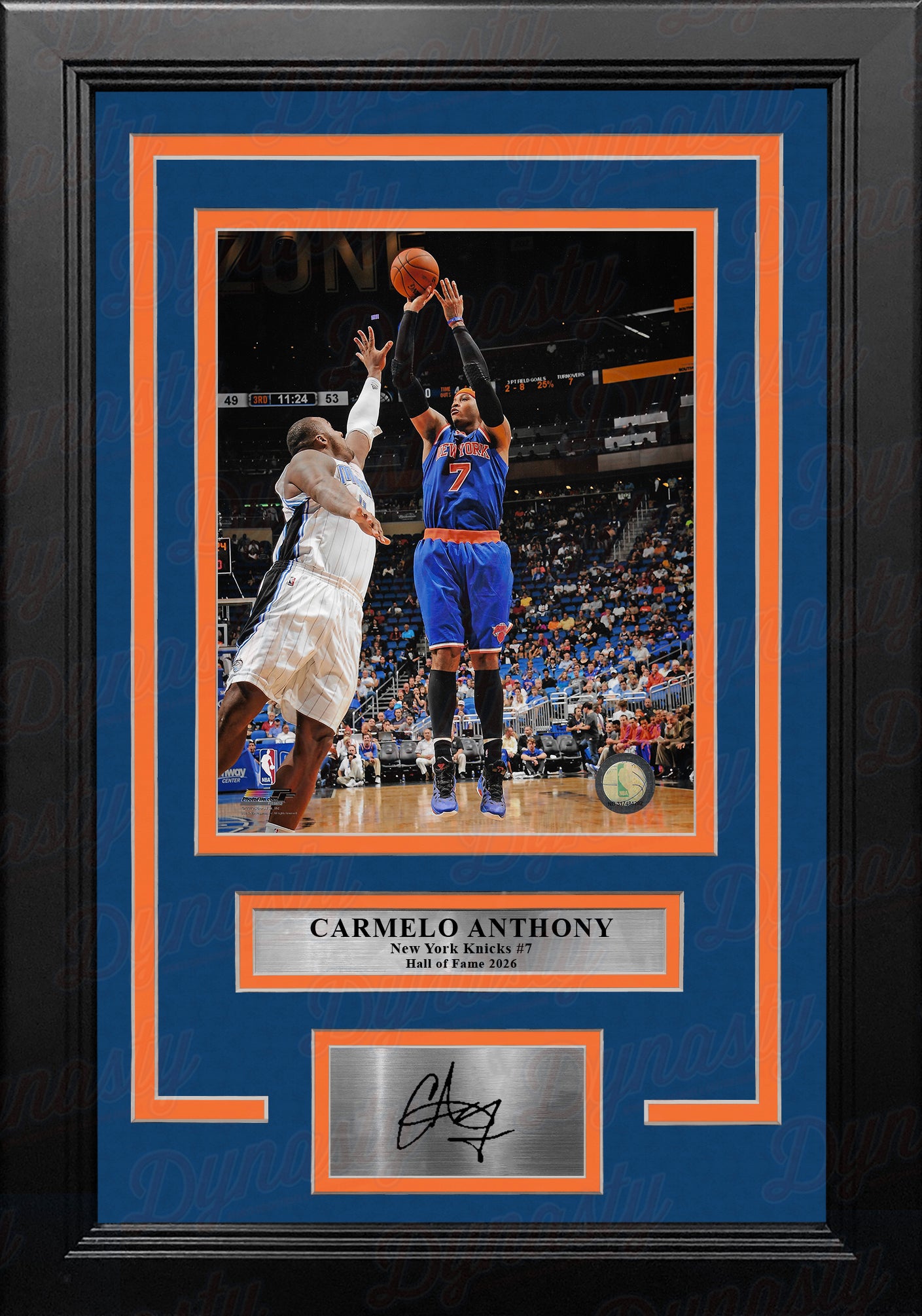 Carmelo Anthony Autograph