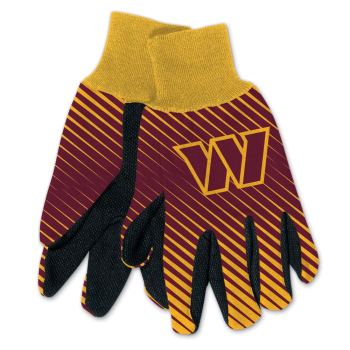 Washington Commanders Adult Two-Tone Gloves | Football Gloves, Apparel ...