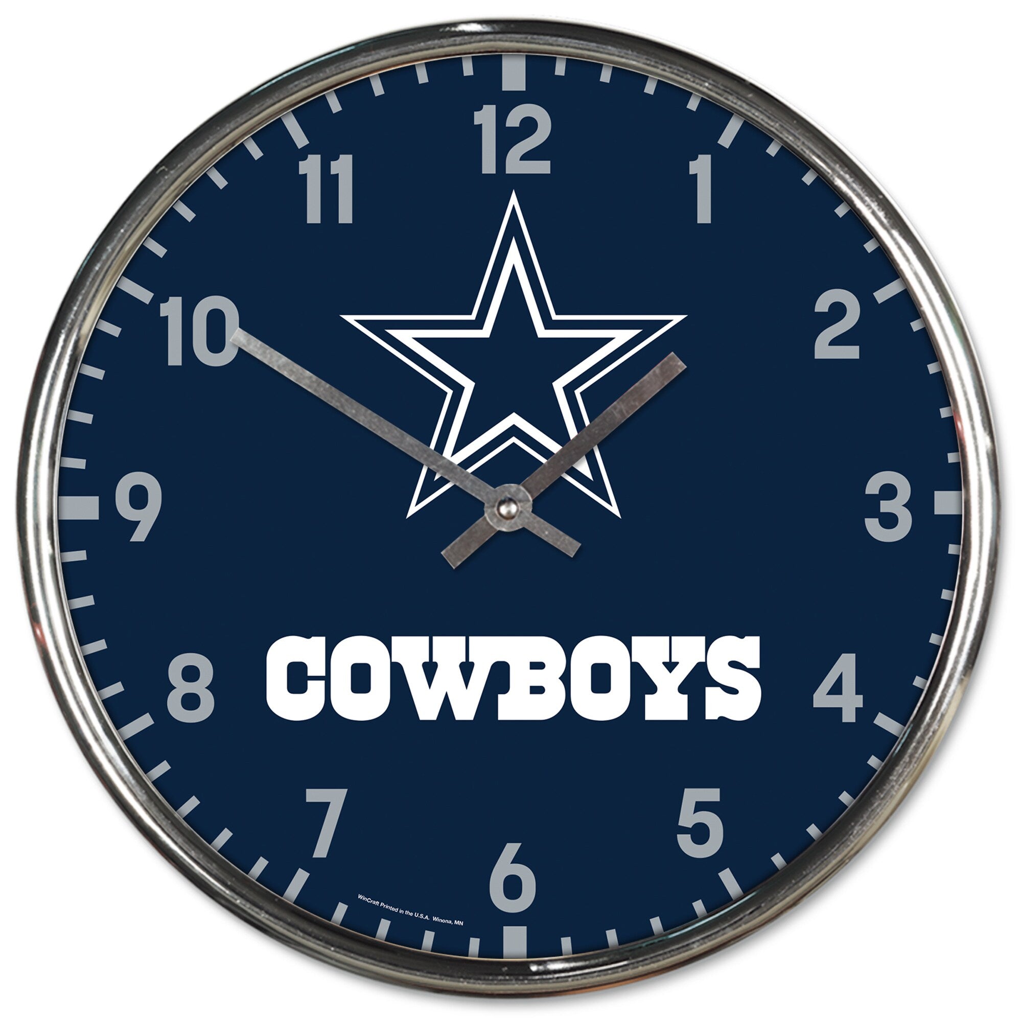Dallas Cowboys Clock | Football Clocks, Novelties, and Collectibles