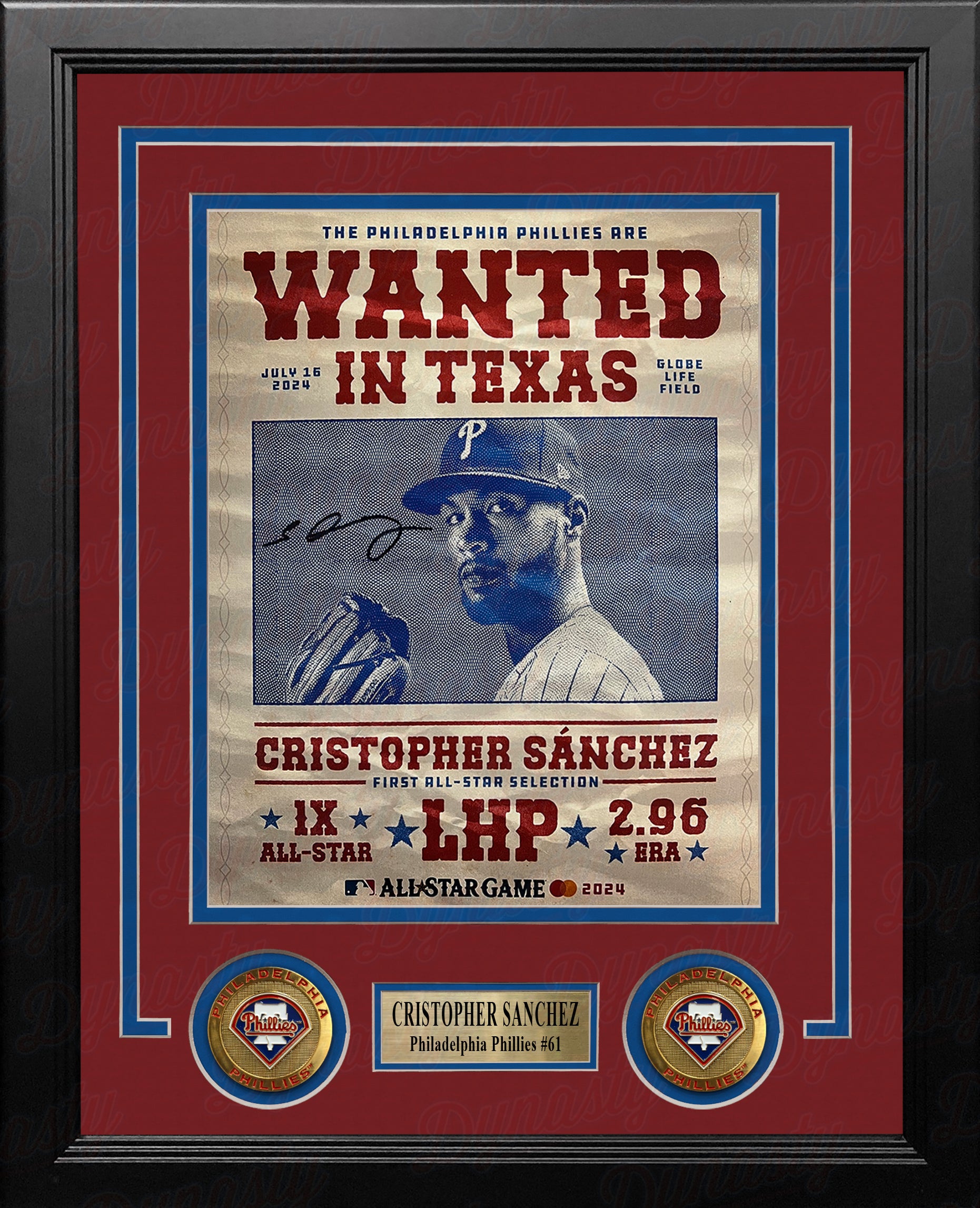Cristopher Sanchez 2024 All-Star Game Autographed Philadelphia Phillies ...