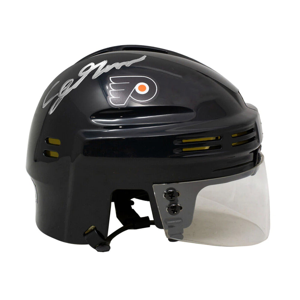 Cutter Gauthier Philadelphia Flyers Autographed NHL Hockey Mini-Helmet ...