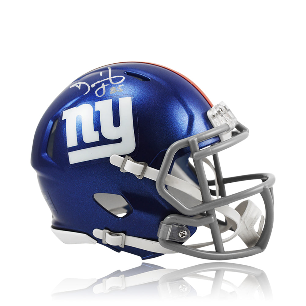 David Tyree New York Giants Autographed NFL Football Mini-Helmet | NY ...