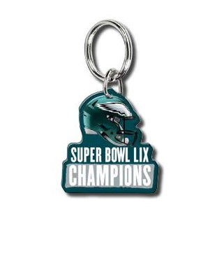 Philadelphia Eagles Super Bowl LIX Champions Acrylic Logo Keychain ...