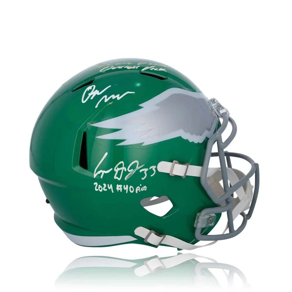 Quinyon Mitchell & Cooper DeJean Philadelphia Eagles Autographed Full ...