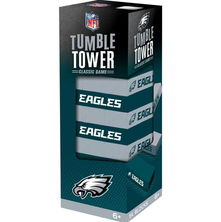 Philadelphia Eagles Tumble Tower Game | NFL Football Toys, Novelties ...