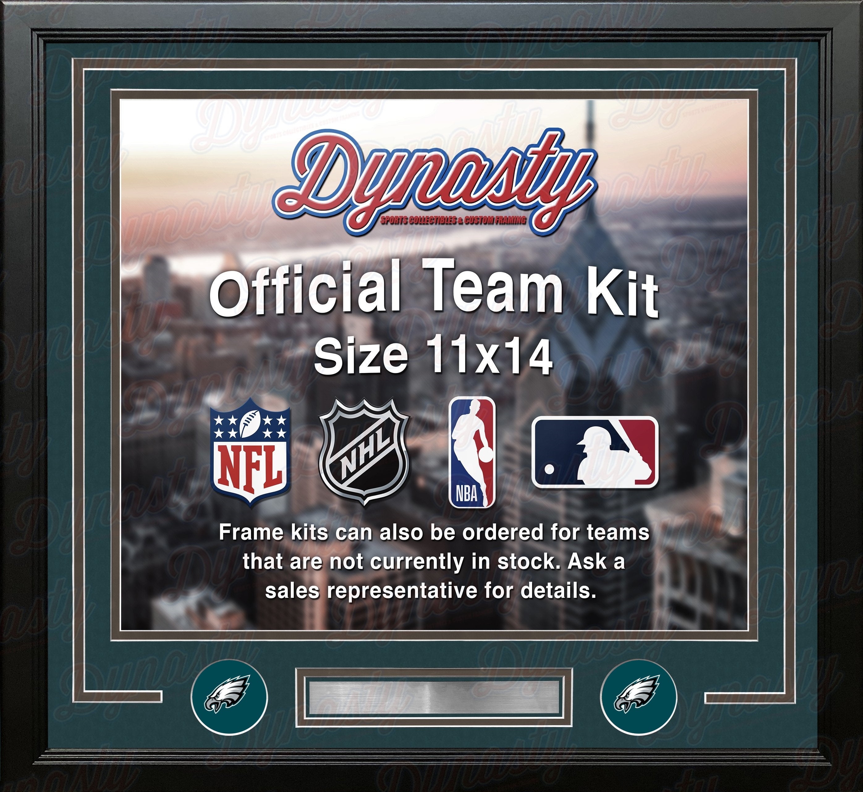 Philadelphia Eagles Custom NFL Football 11x14 Picture Frame Kit | NFL ...