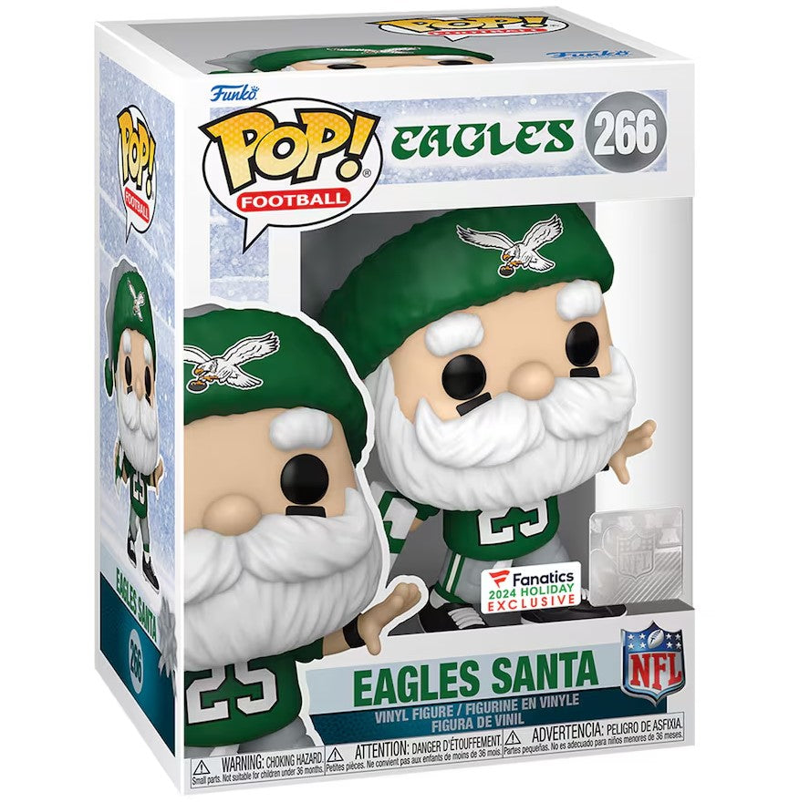 Philadelphia Eagles Throwback Santa Funko Pop! Vinyl Figure | Football ...