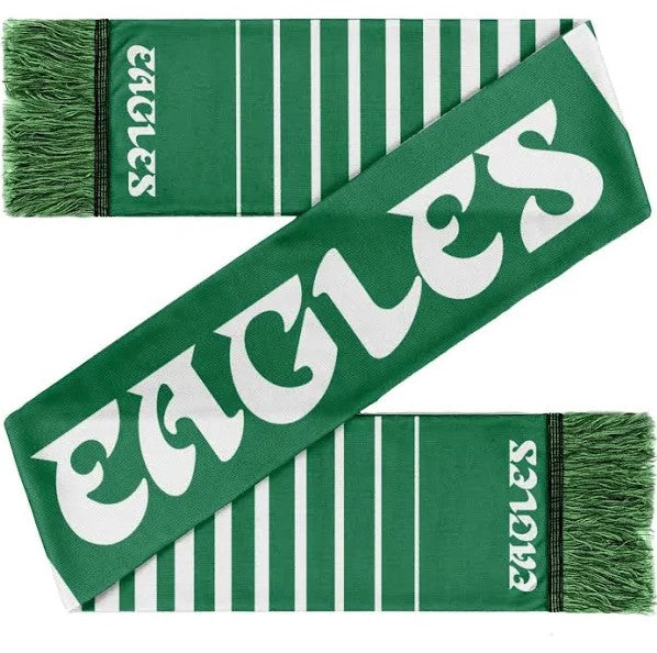 Philadelphia Eagles Throwback Big Logo Scarf | Football Scarves ...