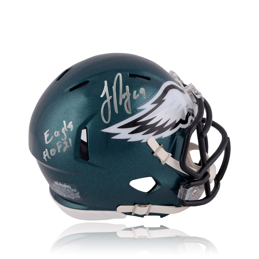 Jon Runyan Philadelphia Eagles Autographed Mini-Helmet | NFL Football ...