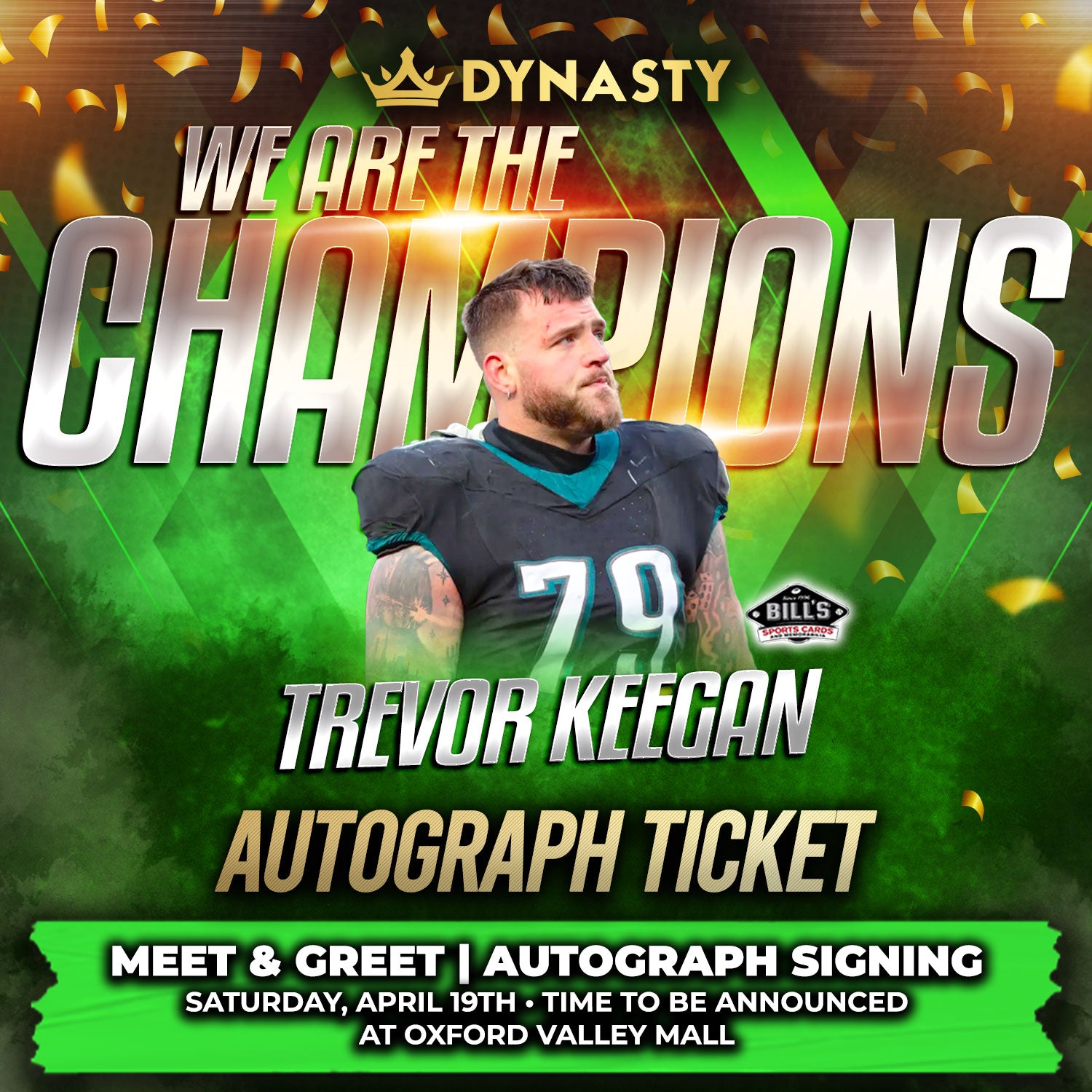 Trevor Keegan World Champions Experience Tickets