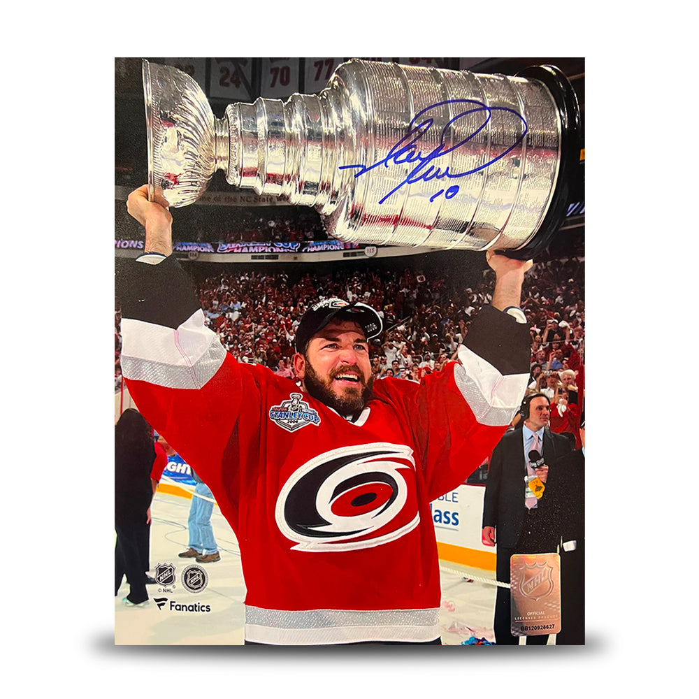 Mark Recchi 2006 Stanley Cup Champions Carolina Hurricanes Autographed ...