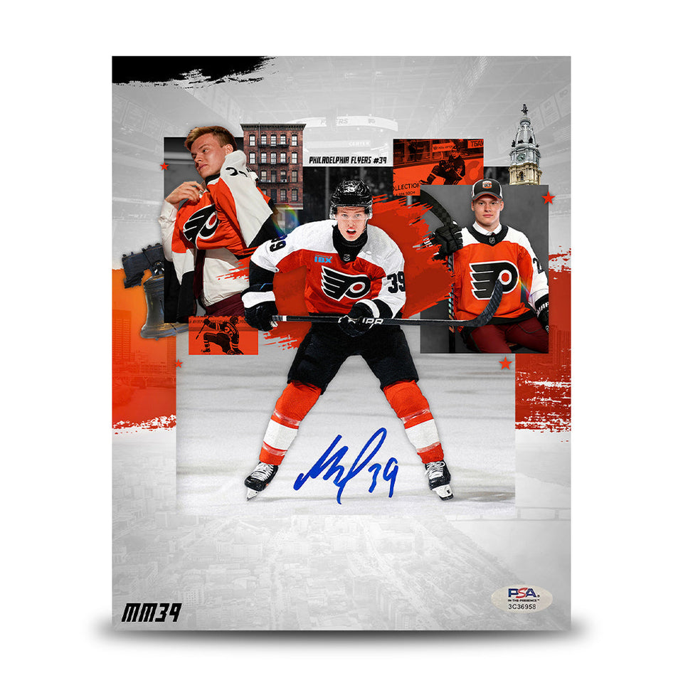 Matvei Michkov Philadelphia Flyers Autographed 11" x 14" Collage Hockey ...