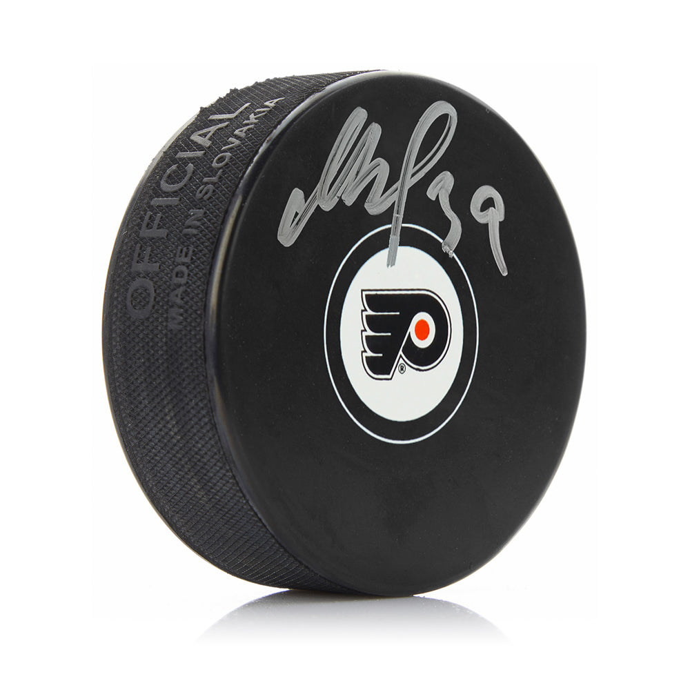 Matvei Michkov Philadelphia Flyers Autographed Logo Puck | Flyers ...
