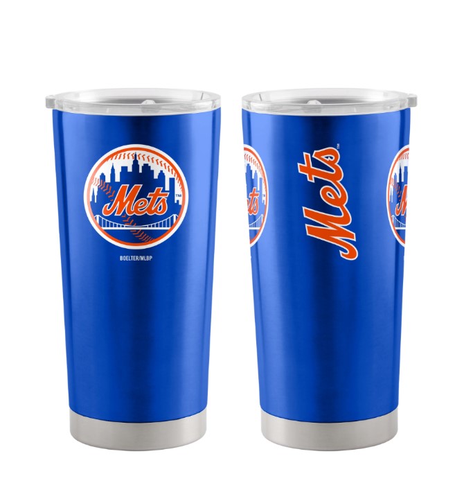New York Mets 20 oz. Ultra Tumbler | Baseball Drinkware, Glasses, and Mugs