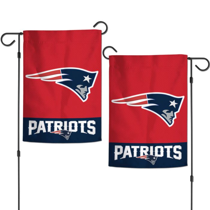 New England Patriots Applique 12.5" x 18" Garden Flag | NFL Football ...