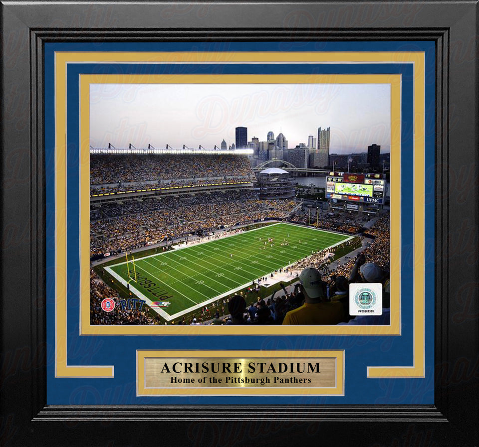 Pittsburgh Panthers Acrisure Stadium 8" x 10" Framed College Football ...