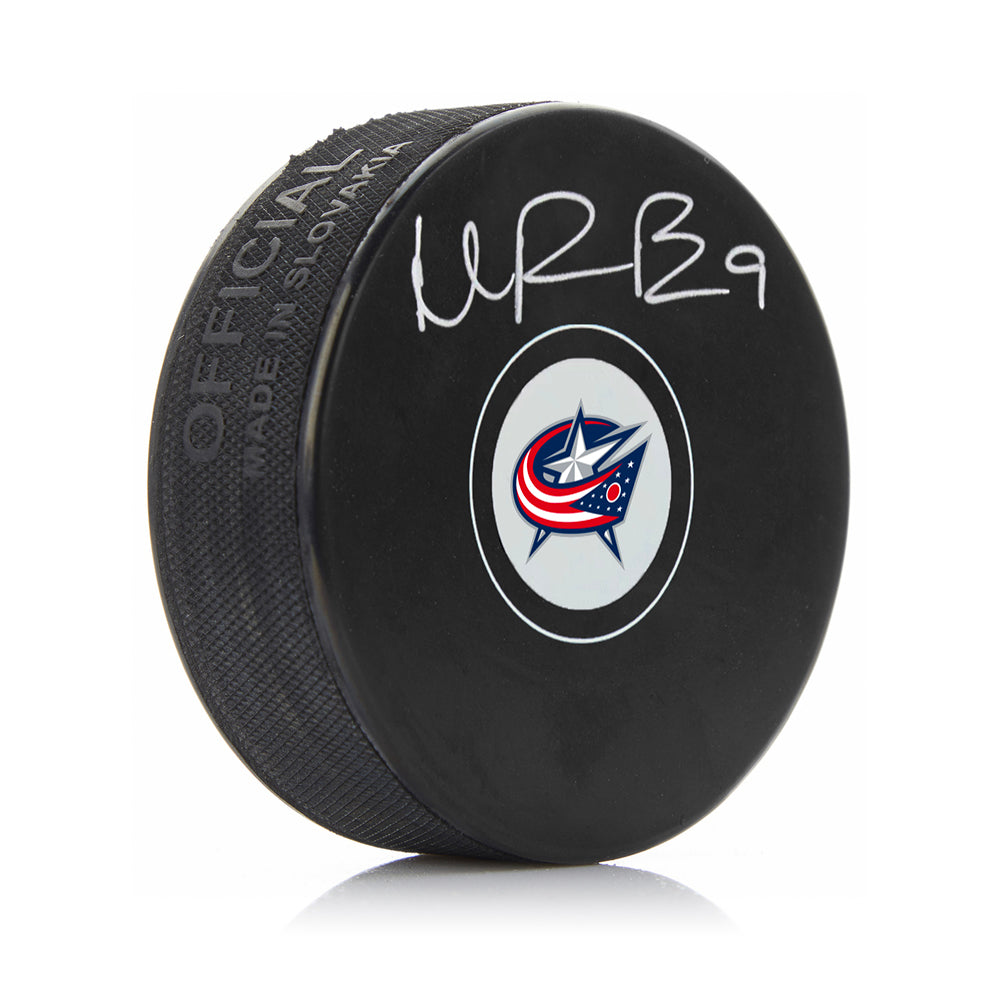 Ivan Provorov Columbus Blue Jackets Autographed NHL Hockey Logo Puck ...