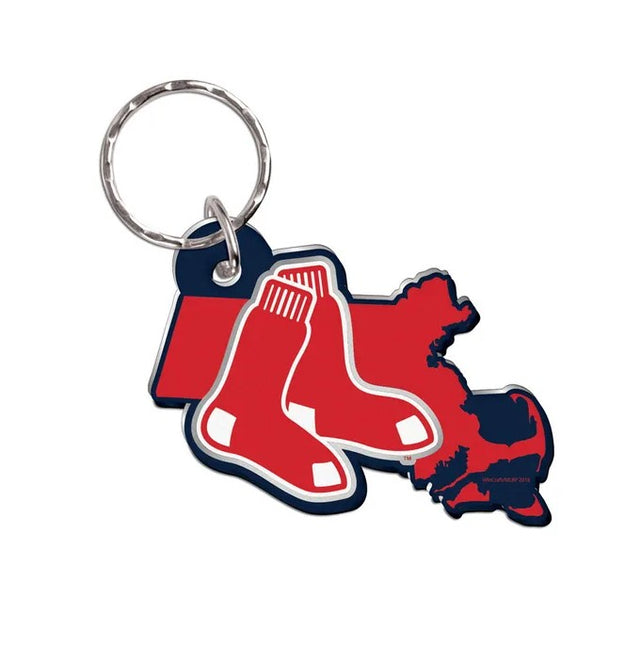 Boston Red Sox State Acrylic Keychain | MLB Keychains, Car Accessories ...