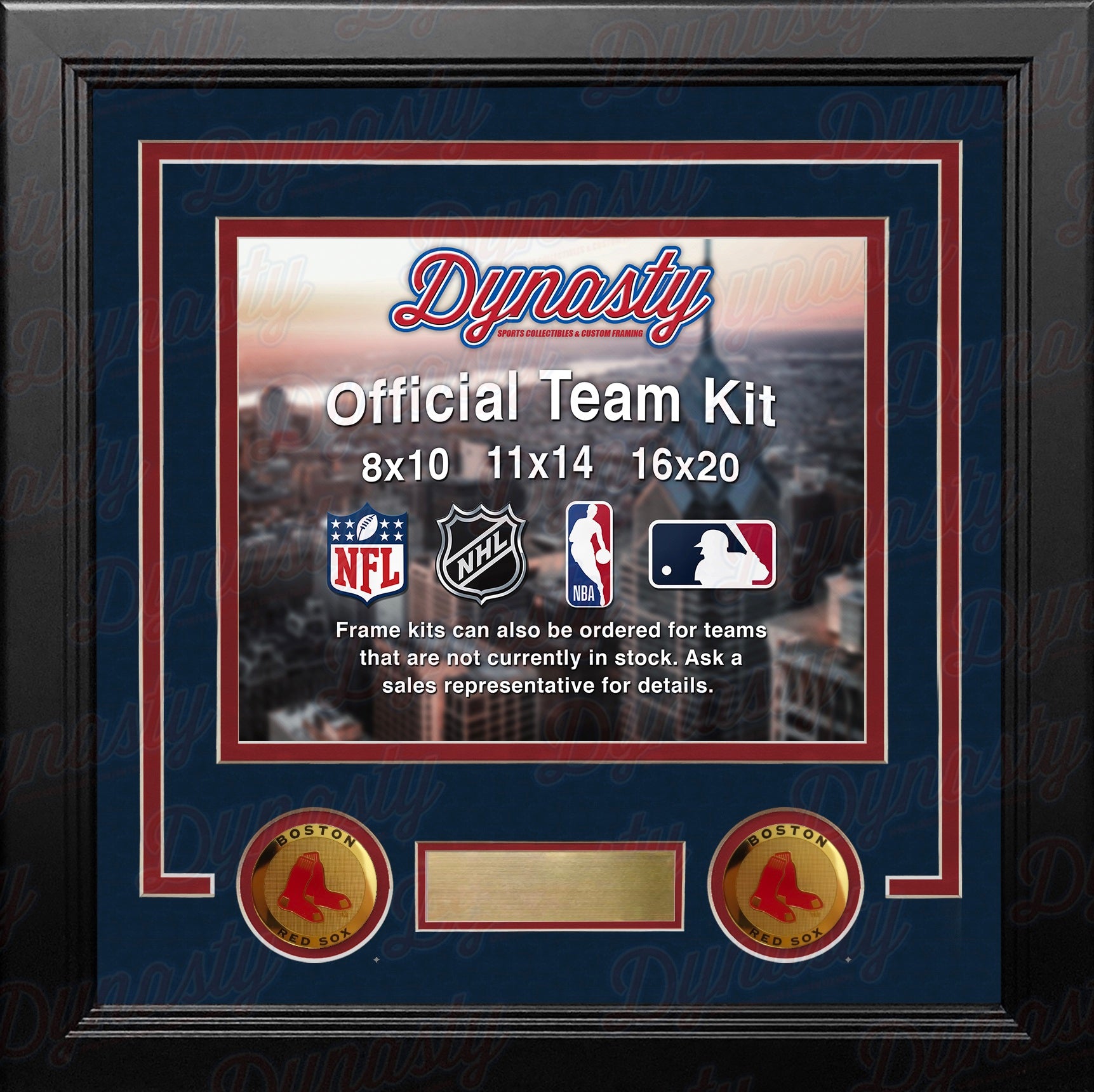 Boston Red Sox Custom MLB Baseball 8x10 Picture Frame Kit | Baseball ...