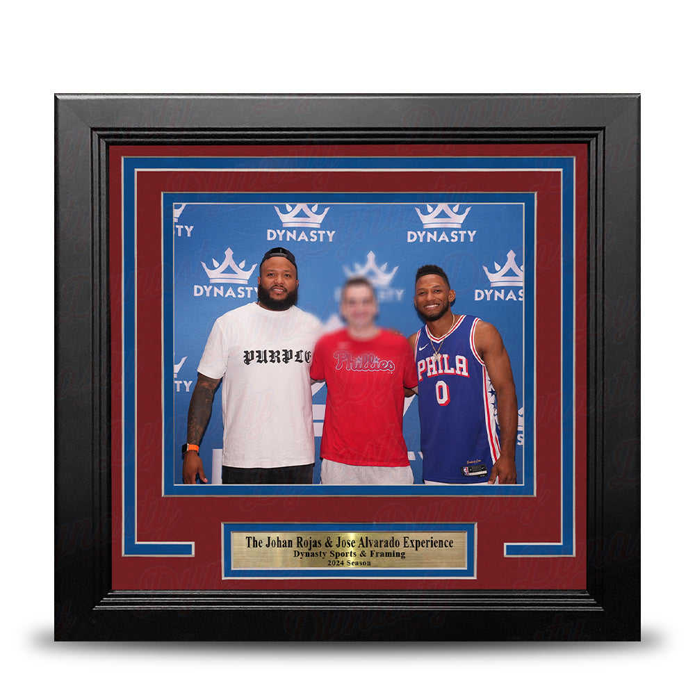 Johan Rojas & Jose Alvarado Philadelphia Phillies Photo-Op Frame Kit ...