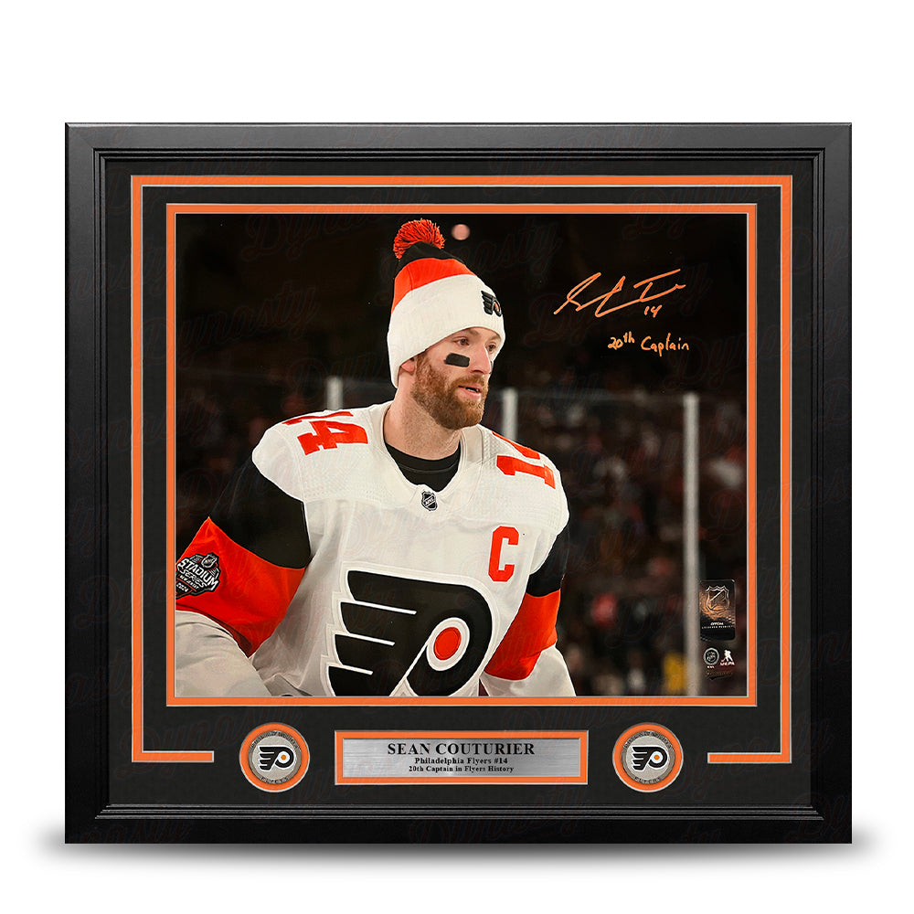 Sean Couturier 2024 Stadium Series Captain Debut Philadelphia Flyers ...