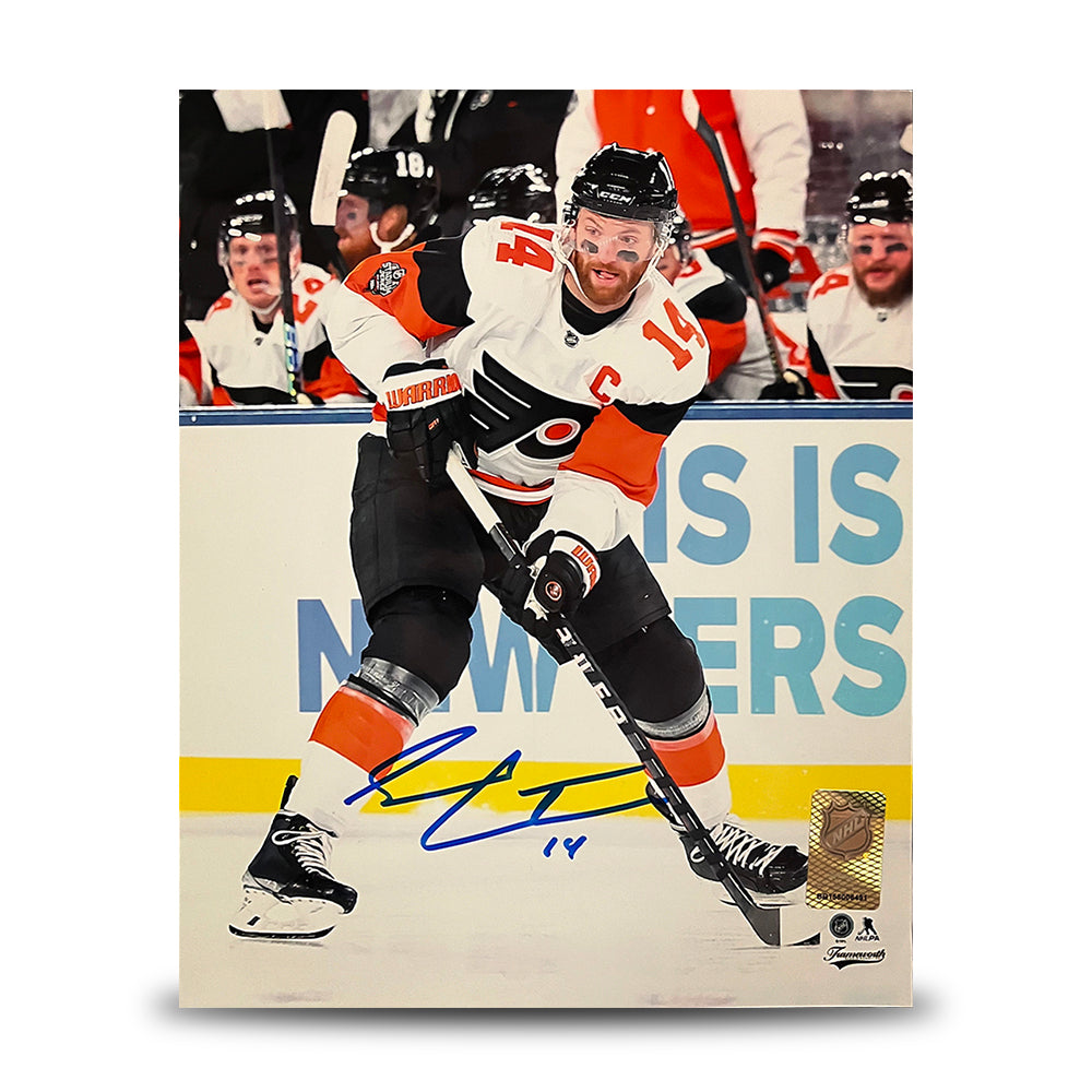 Sean Couturier 2024 Stadium Series Action Philadelphia Flyers ...