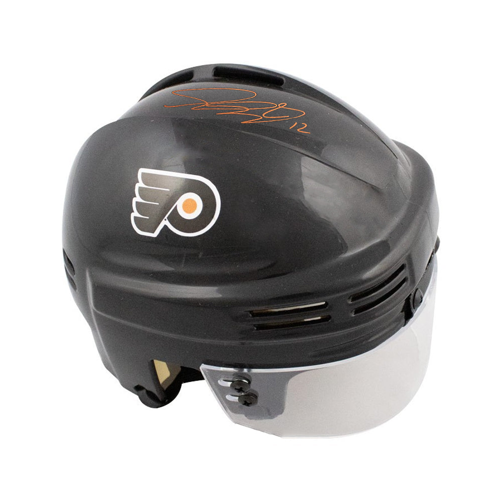 Simon Gagne Autographed Philadelphia Flyers Mini-Helmet | Flyers ...