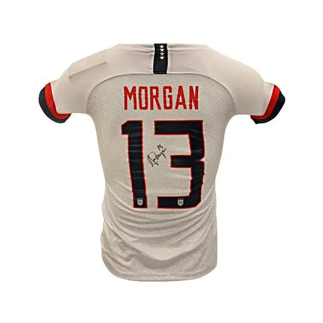 Alex Morgan Team USA Autographed Women's Soccer Jersey | Soccer ...