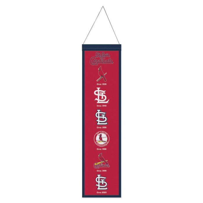 St. Louis Cardinals 8" x 32" Wool Banner | MLB Baseball Pennants ...