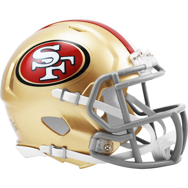 San Francisco 49ers NFL Riddell Speed Revolution Mini-Helmet | NFL ...