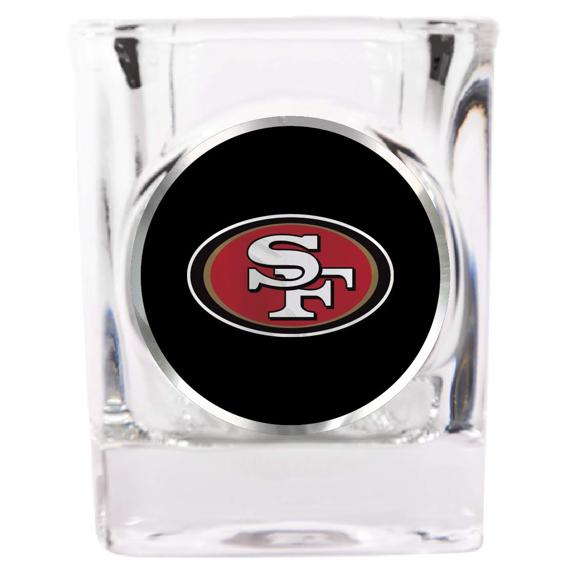 San Francisco 49ers Square Shot Glass | Football Drinkware, Glasses ...