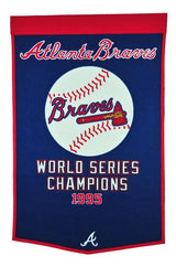 Atlanta Braves Dynasty Banner | MLB Baseball Pennants, Banners, and Flags