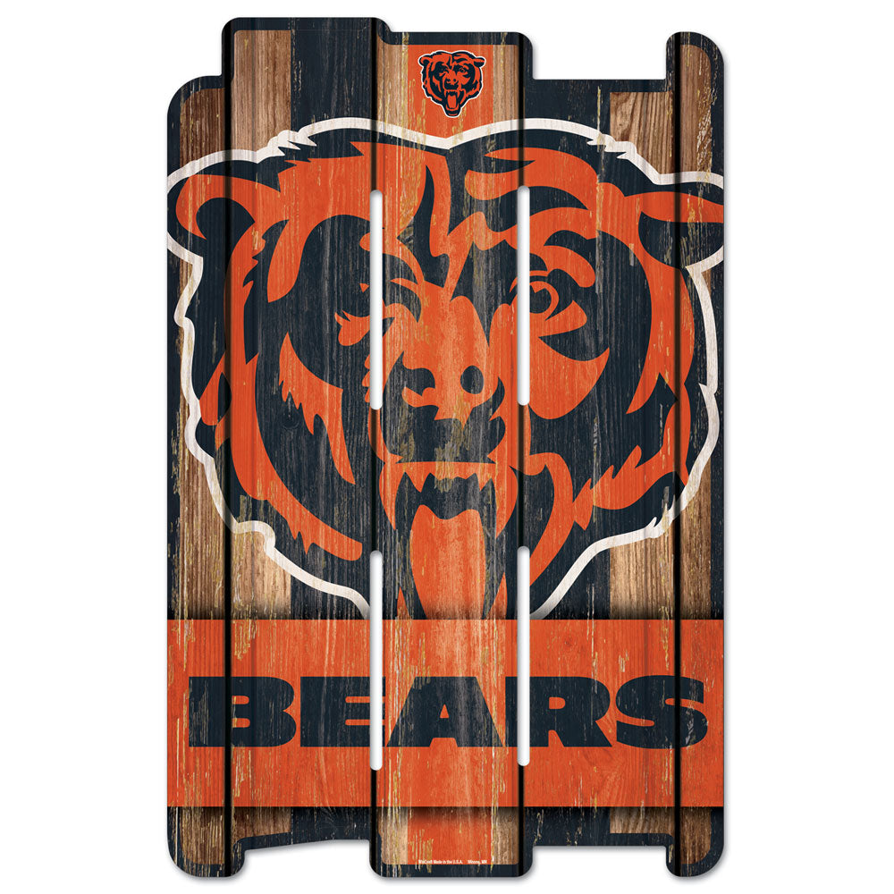 Chicago Bears 11" x 17" Fence Sign | Football Signs, Banners, and Posters
