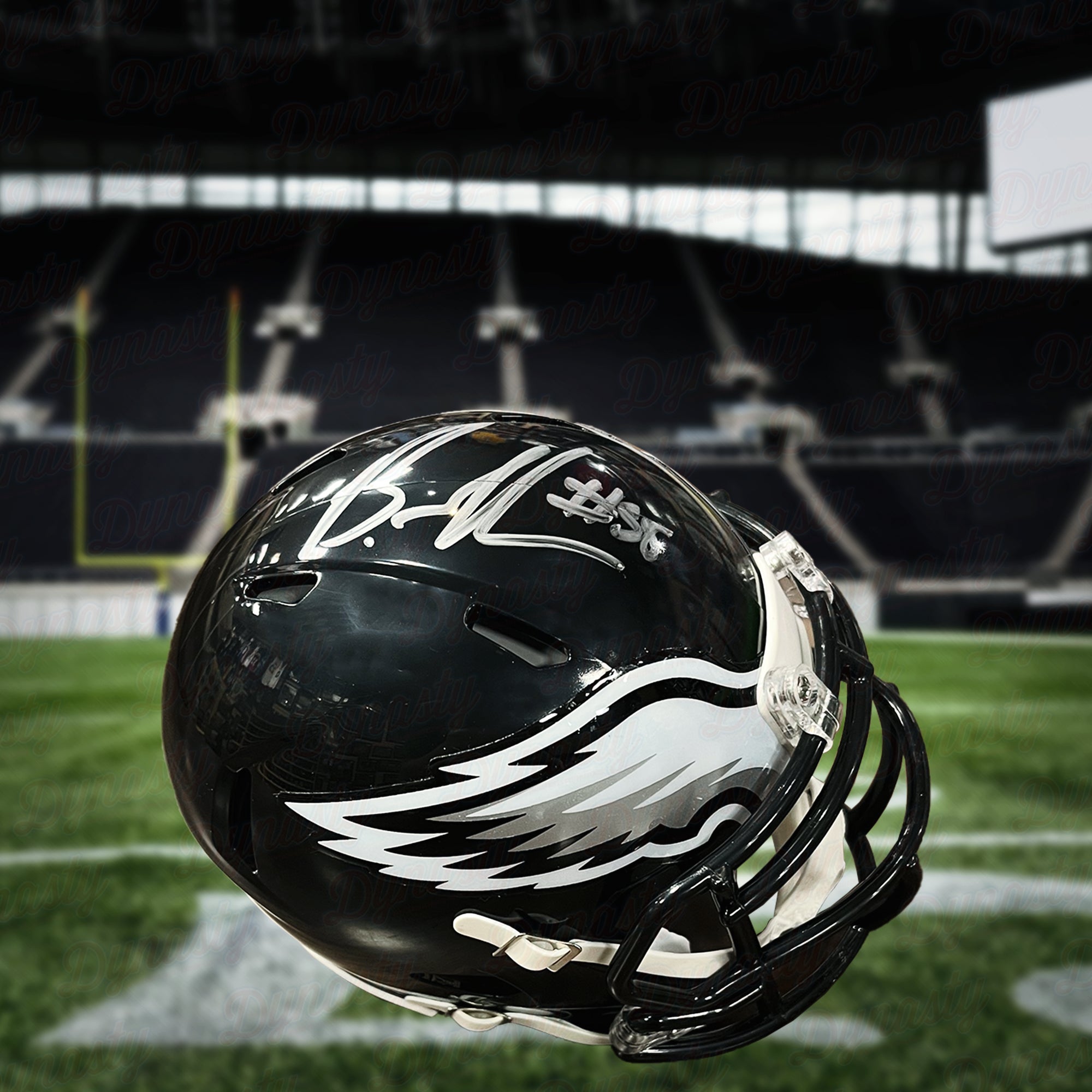 Brandon Graham Philadelphia Eagles Autographed Alternate Black Speed ...