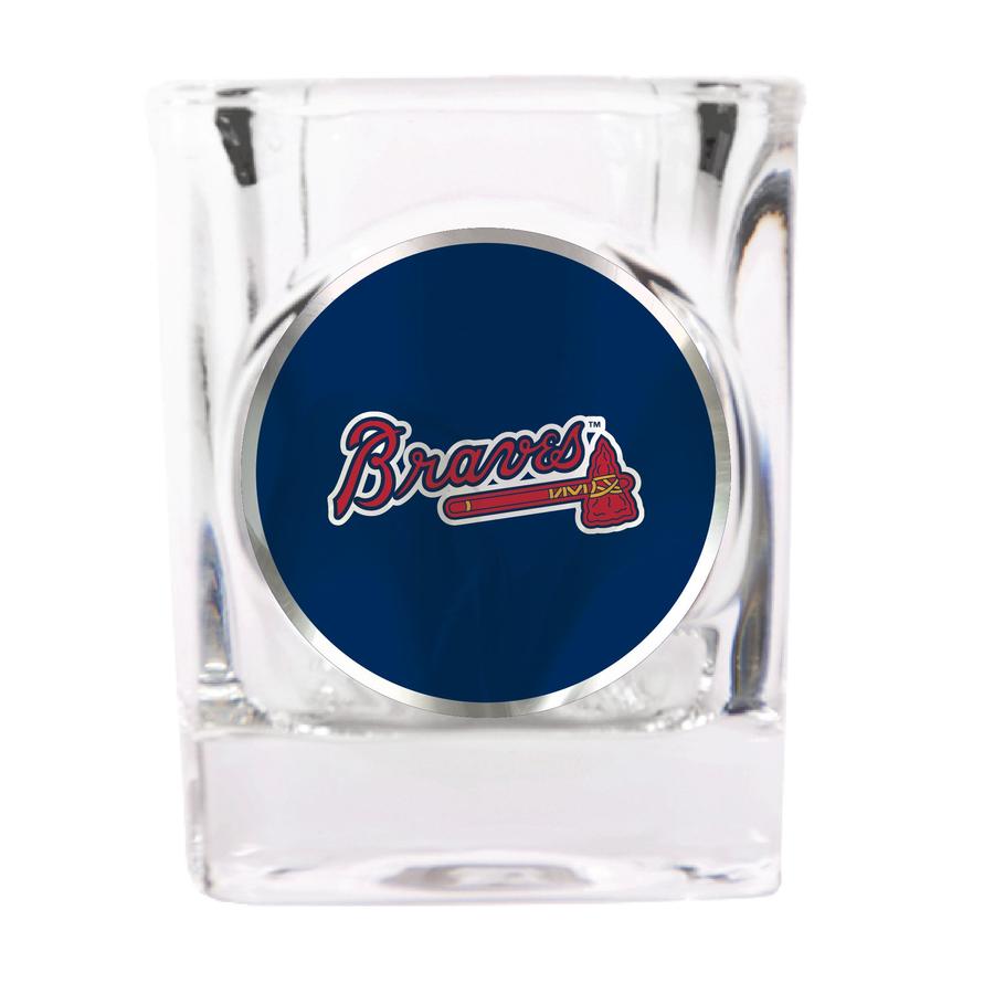 Atlanta Braves Square Shot Glass | Baseball Drinkware, Novelties, and ...