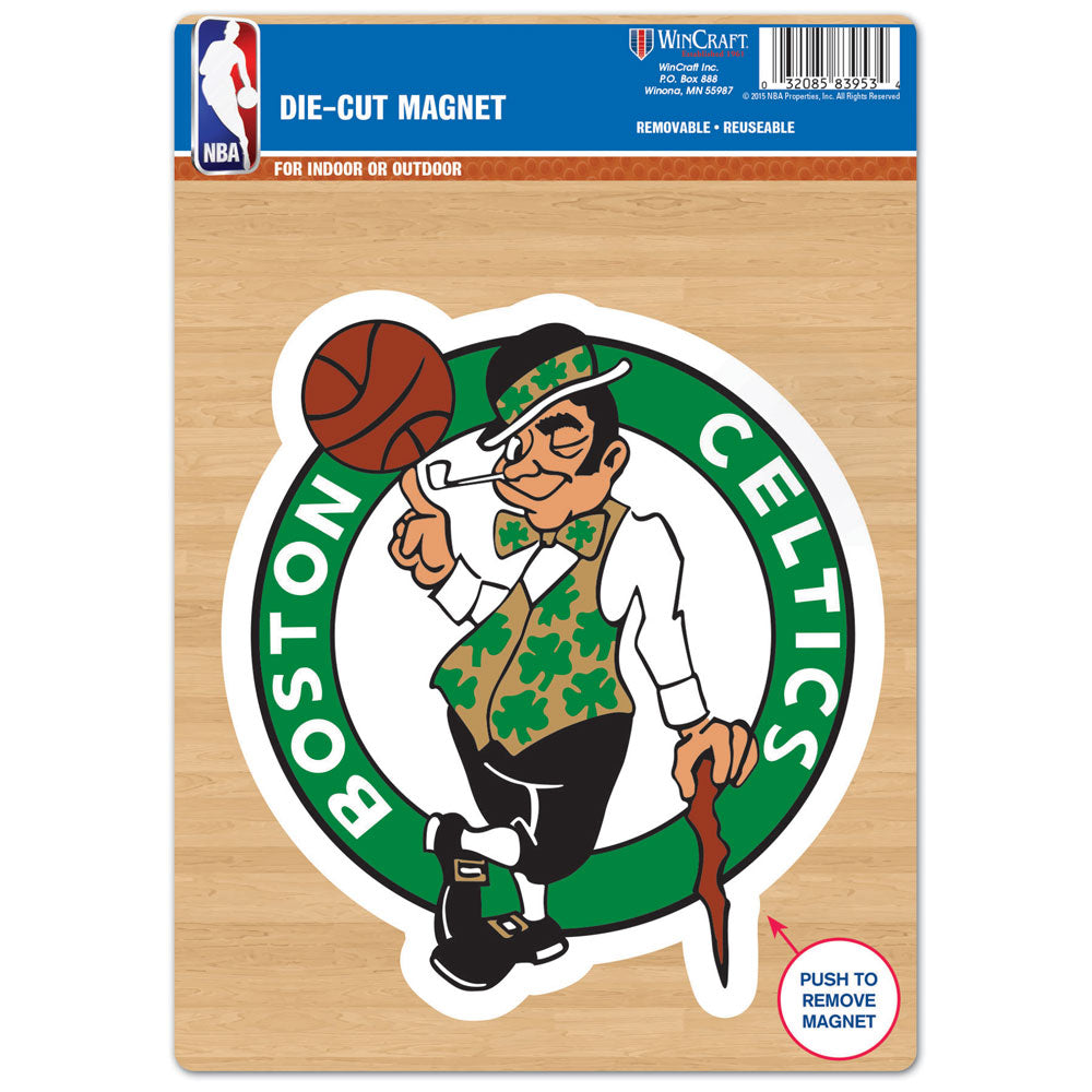 Boston Celtics 8" Die-Cut Magnet | NBA Basketball Magnet, Decals, & Car ...