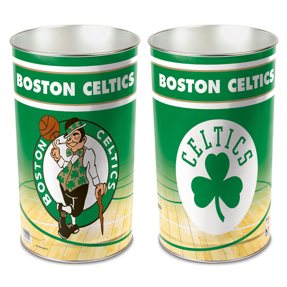 Boston Celtics Trash Can | Basketball Hockey Trash Cans, Novelties ...
