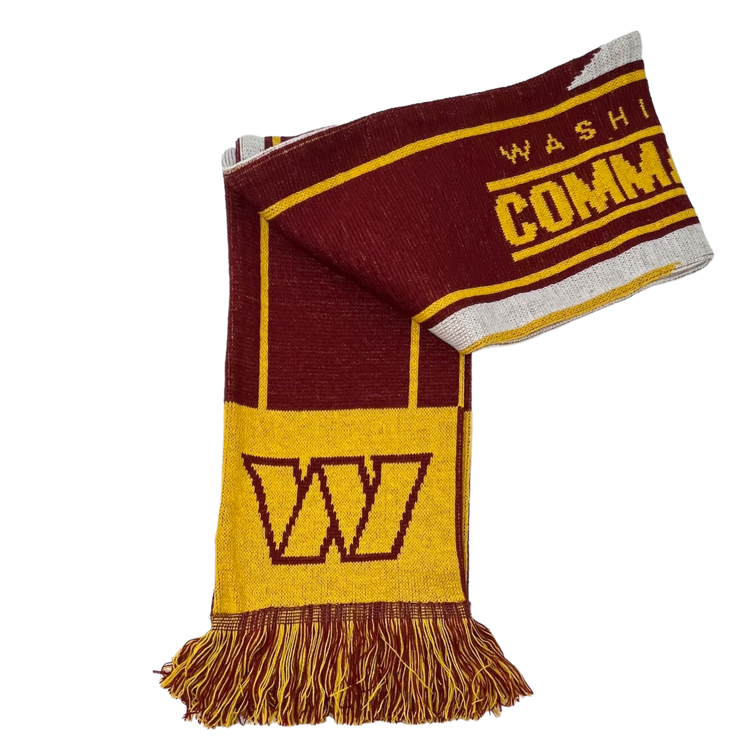 Washington Commanders Colorwave Wordmark Scarf | Football Scarves ...