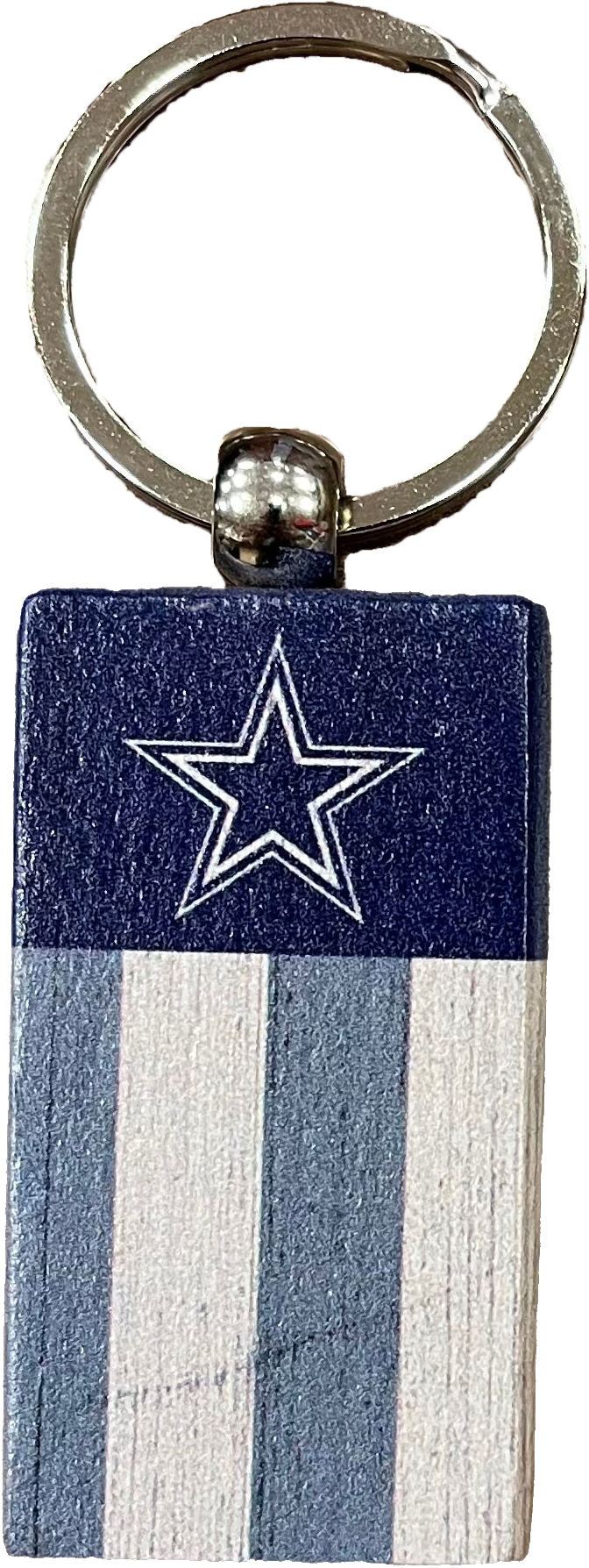 Dallas Cowboys Rectangle Flag Keychain | NFL Football Keychains, Car ...