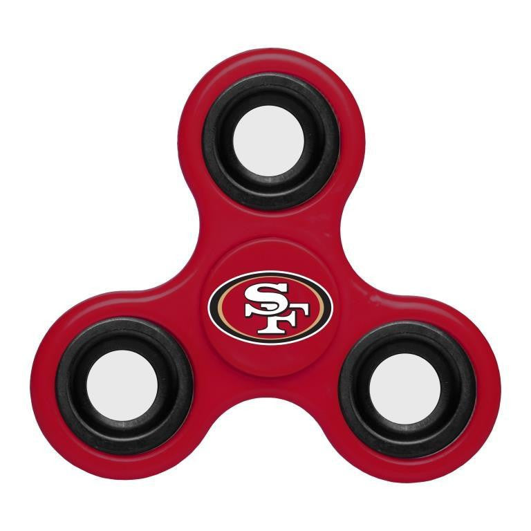 San Francisco 49ers NFL Spinnerz | Football Three-Way Distracto Spinners