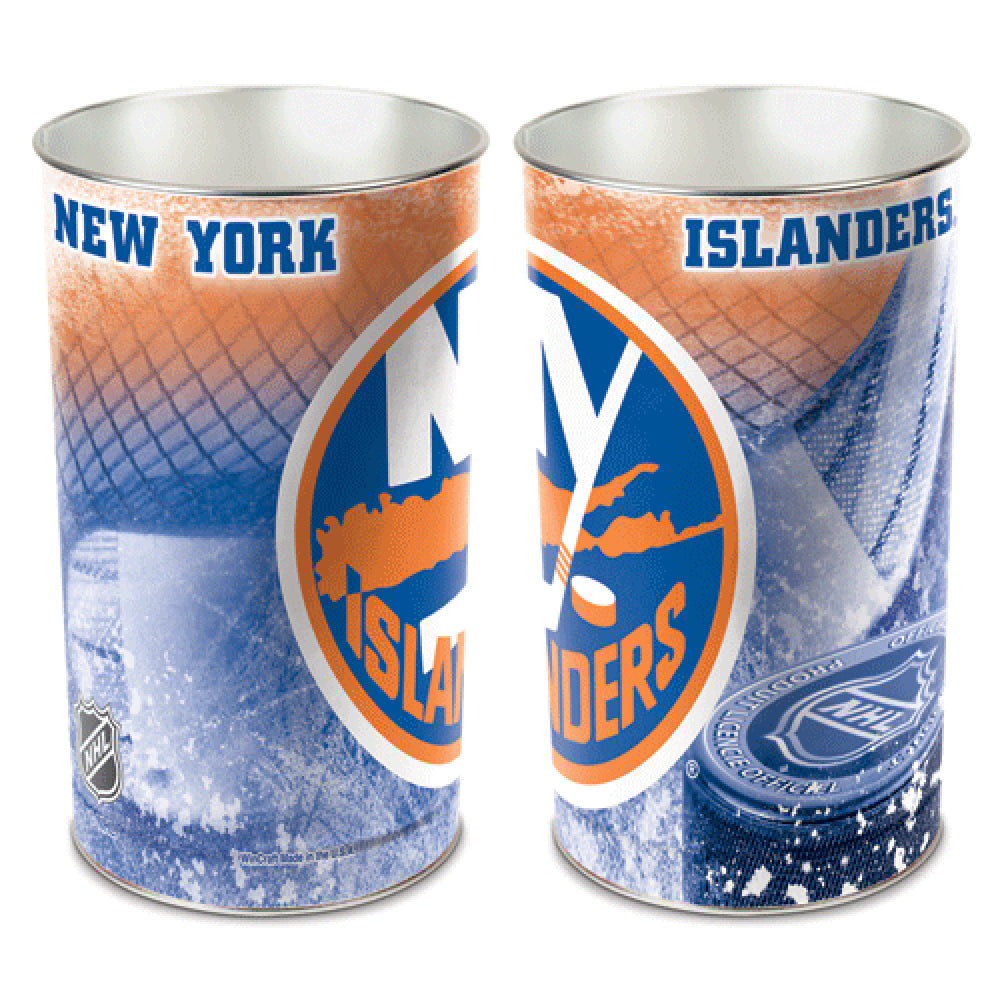 New York Islanders Trash Can | Hockey Trash Cans, Novelties, & Home Decor