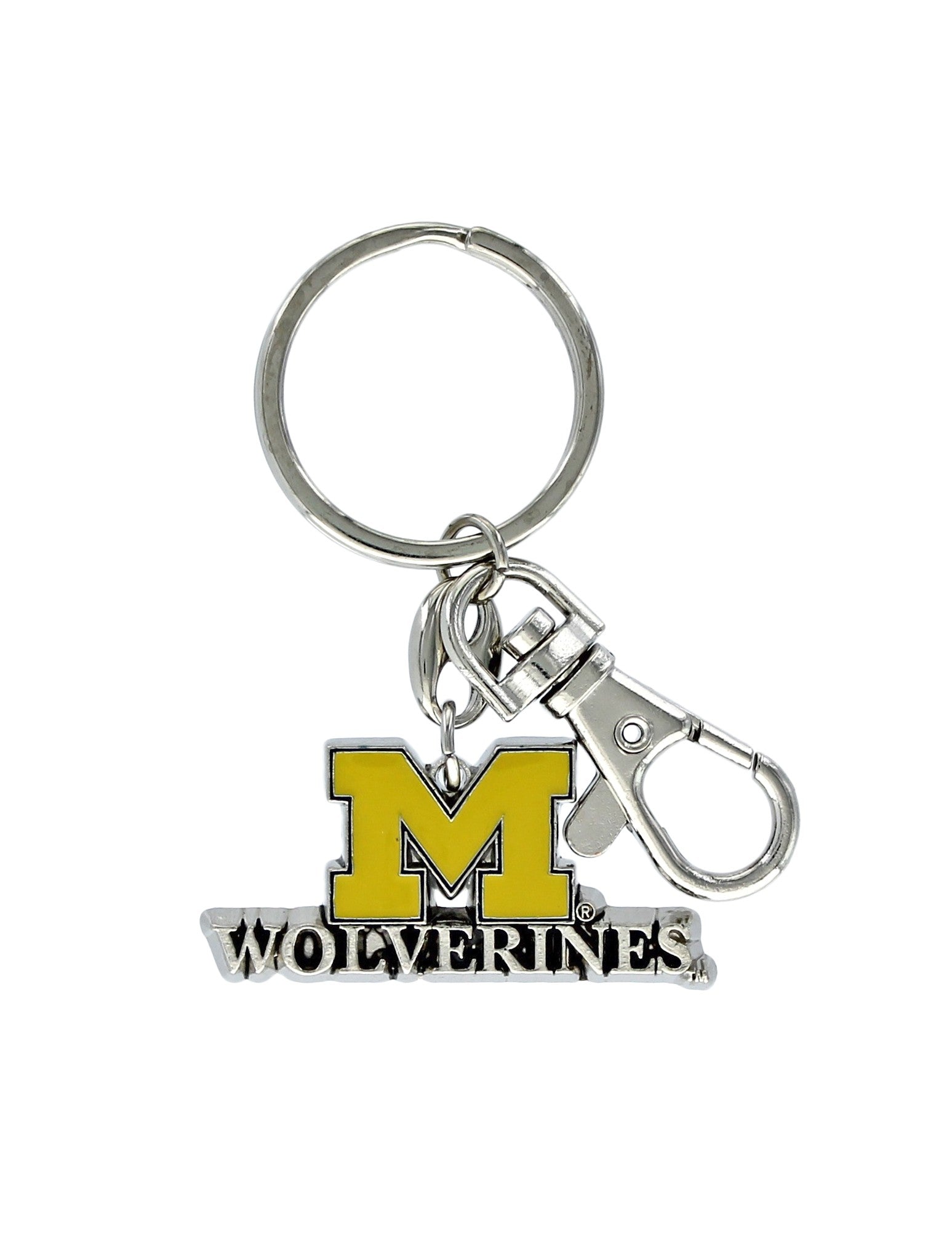 Michigan Wolverines Heavyweight Keychain | College Keychains, Car ...