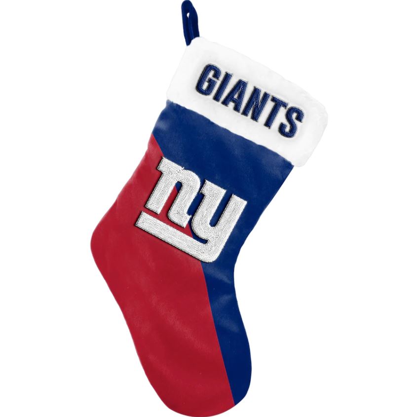 New York Giants NFL Football Christmas Stocking | Football Holiday ...