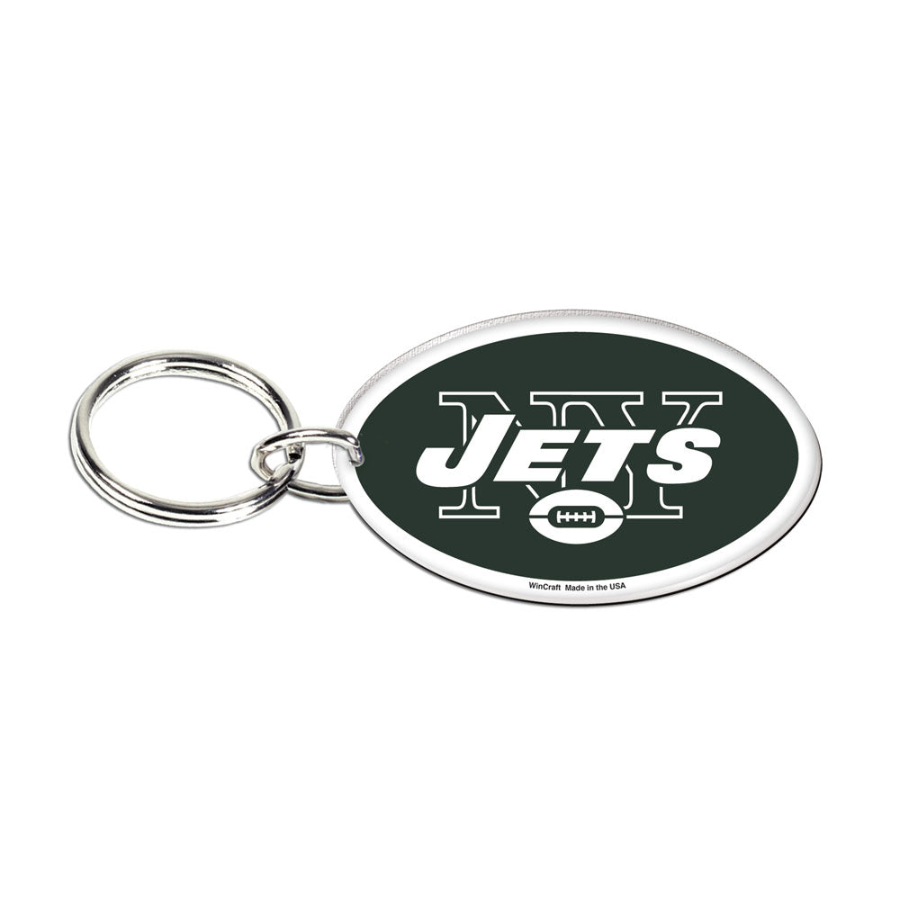 New York Jets Acrylic Logo Keychain | NY Jets Keychain, Car Accessories ...