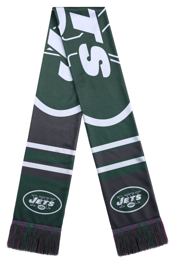 New York Jets Color Block Logo Scarf | Football Scarves, Apparel, and ...