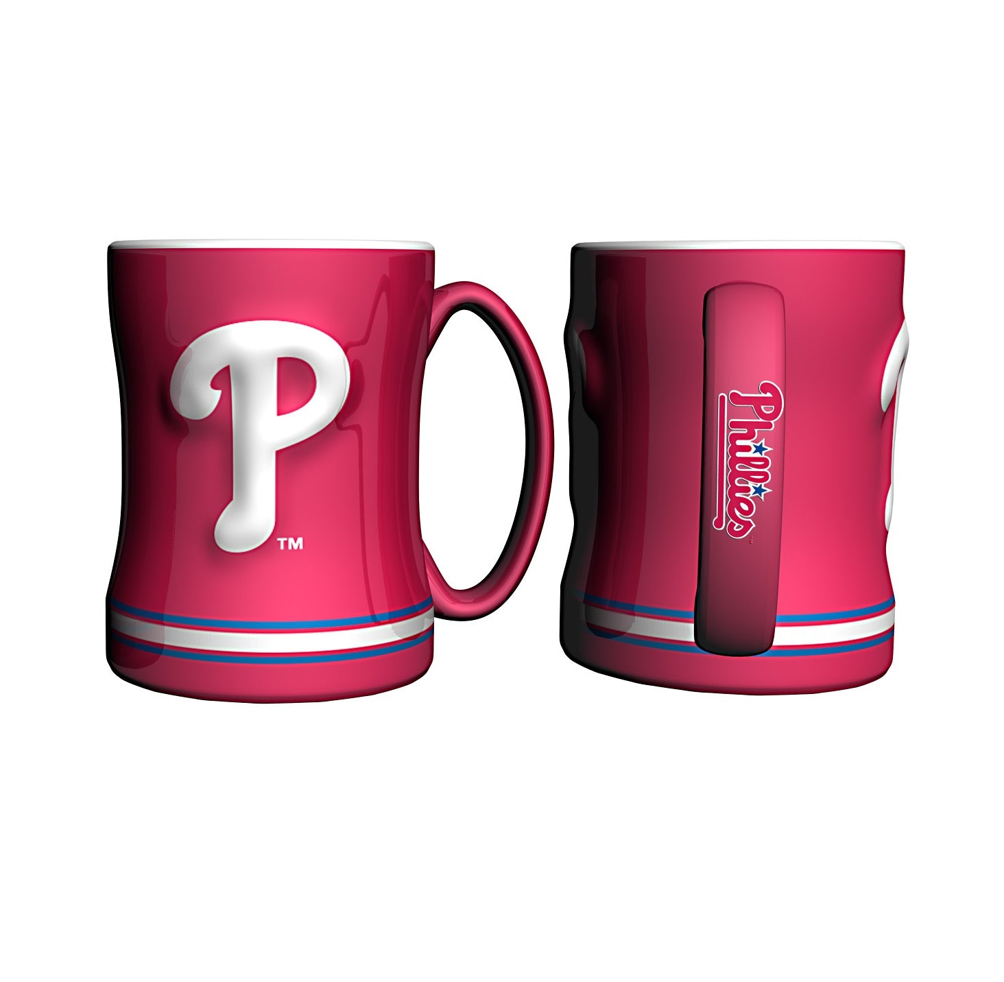 Philadelphia Phillies Logo Relief Coffee Mug | Baseball Drinkware ...